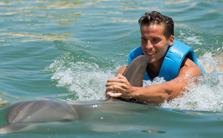 Swim with Dolphins at Delphinus Playa Mujeres