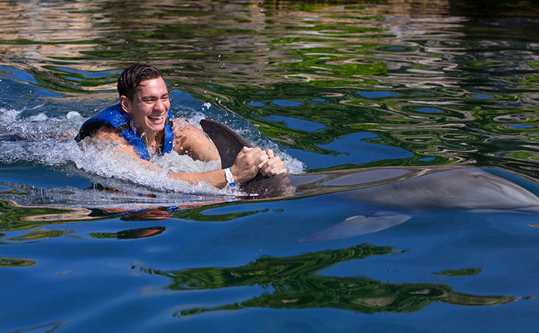 Swim with Dolphins at Delphinus Riviera Maya